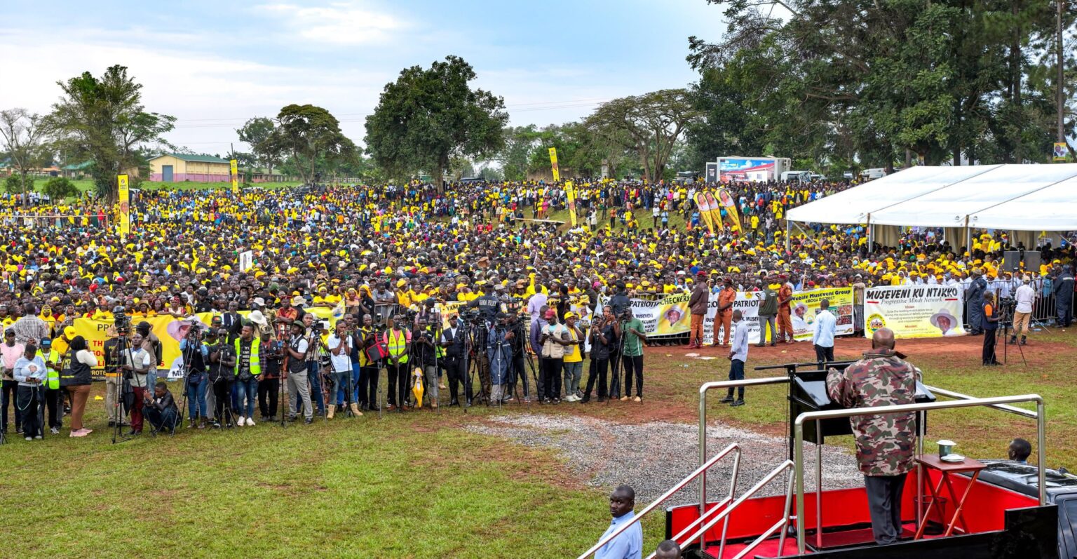 PRESIDENT MUSEVENI RALLIES LANGO, PROMISES WEALTH CREATION ...