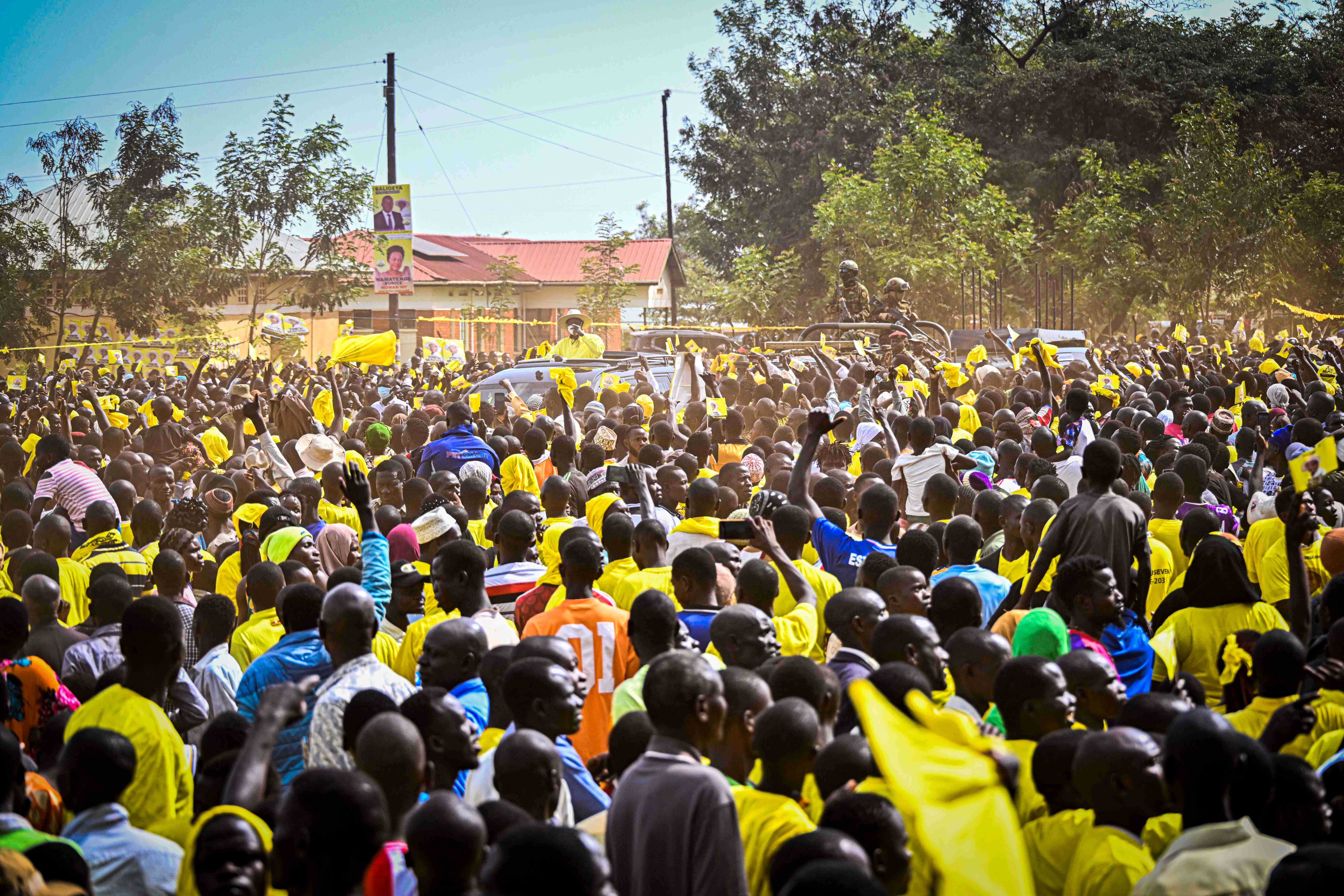 PRESIDENT MUSEVENI CAMPAIGNS IN BUYENDE, REMINDS YOUTH OF NRM’S CULTURE ...